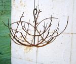 Wrought Iron Hanging Branch Tree