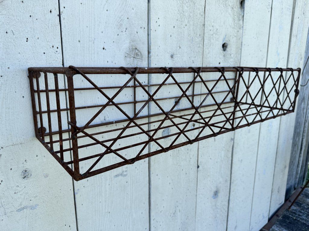 Wrought Iron Large Cottage Window Box Decorative Container