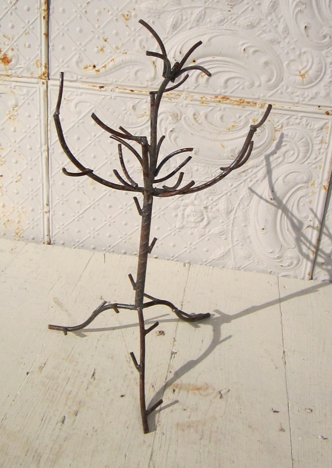 Wrought Iron Mini Jewelry Tree