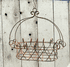 Wrought Iron Octavia Oval Basket Decorative Plant Container