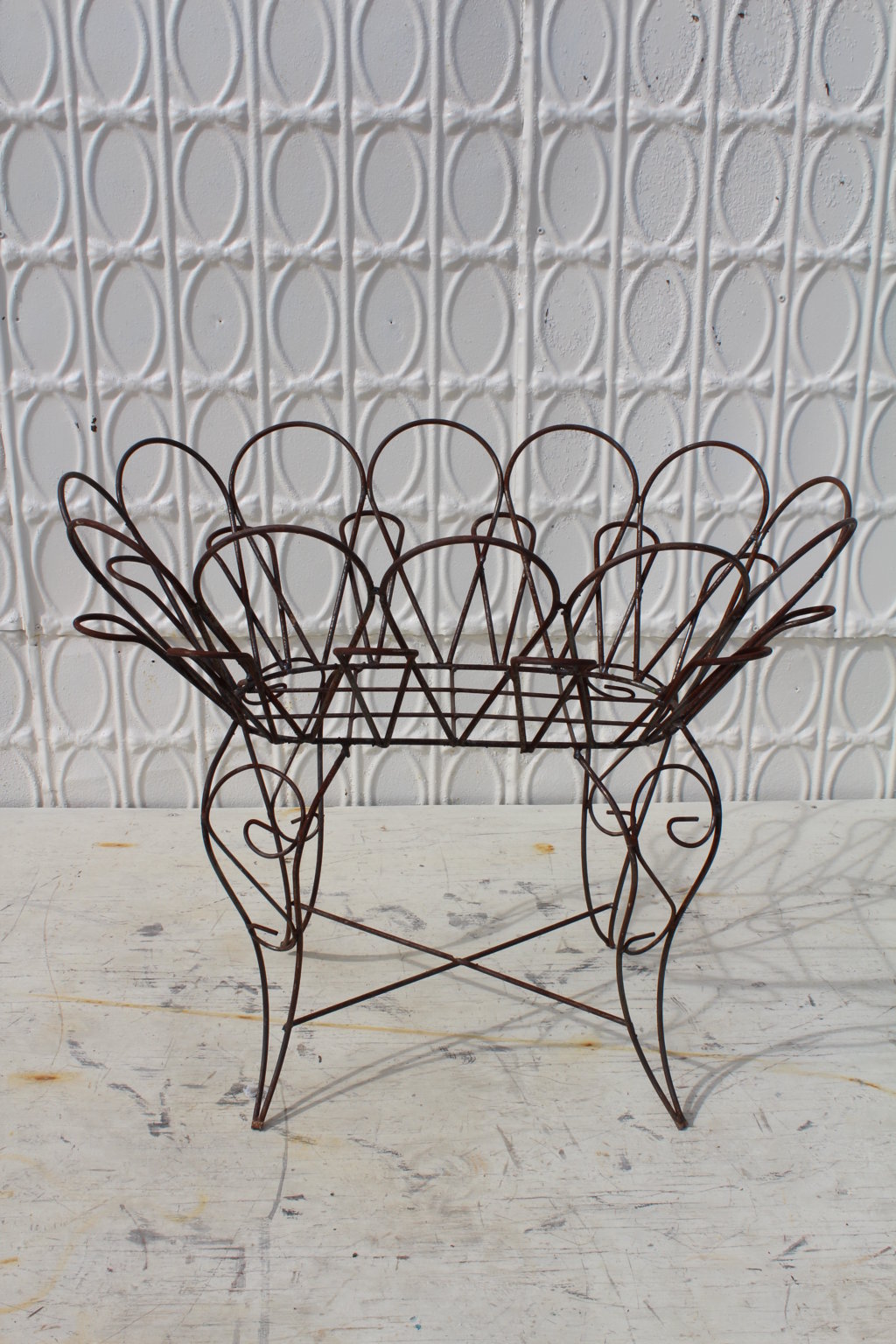 Wrought Iron Octavia Plant Stand