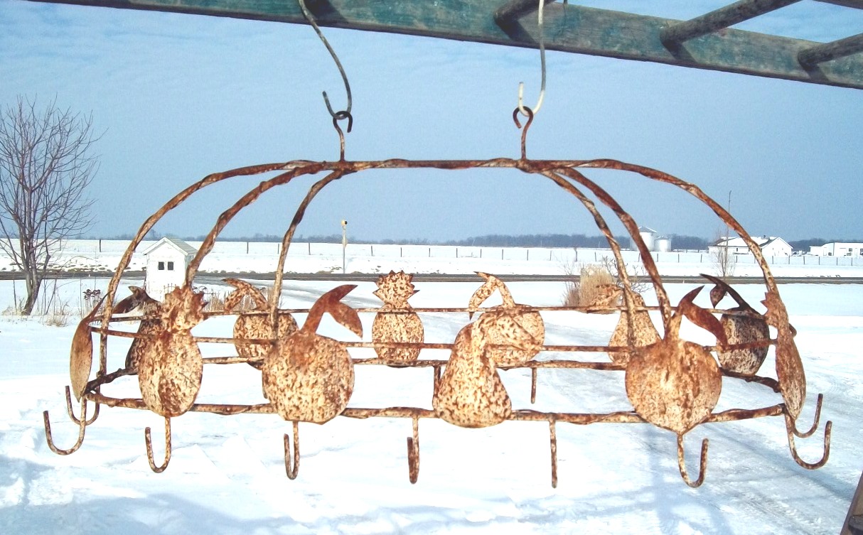 Wrought Iron Pot Racks