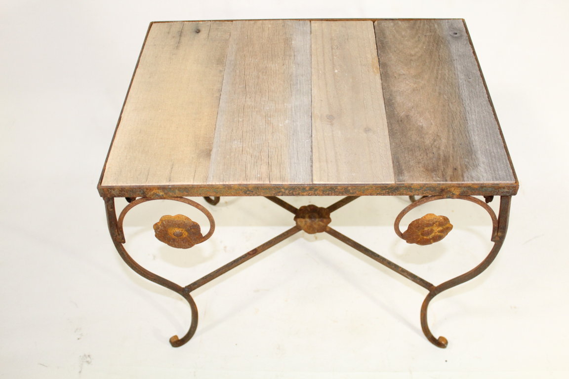 Wrought Iron Rectangle Table - Exterior and Outdoor Furniture