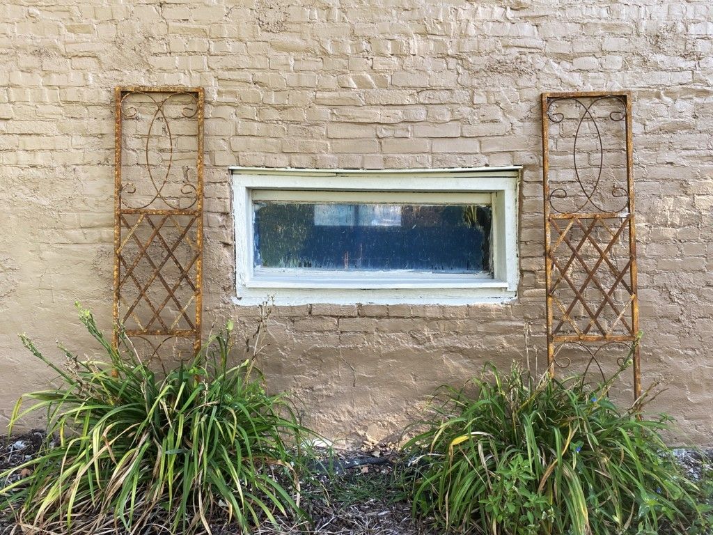 Wrought Iron Skyview Exterior Window Shutters