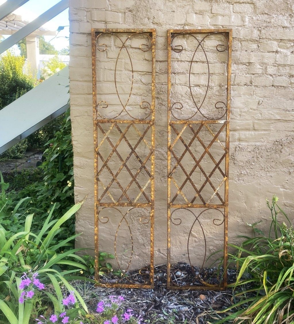 Wrought Iron Skyview Exterior Window Shutters