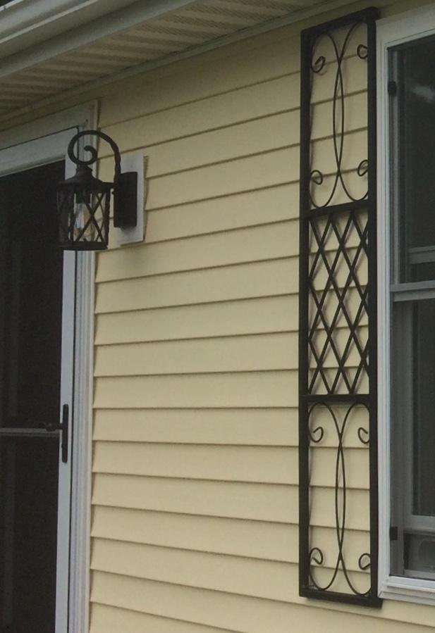 Decorative Wrought Iron Window Shutters | Shelly Lighting