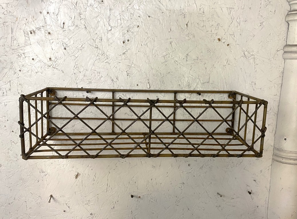 Wrought Iron 24" Small Cottage Window Box Decorative Container