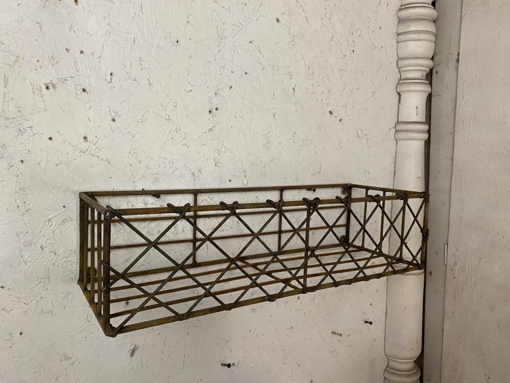 Wrought Iron 24" Small Cottage Window Box Decorative Container