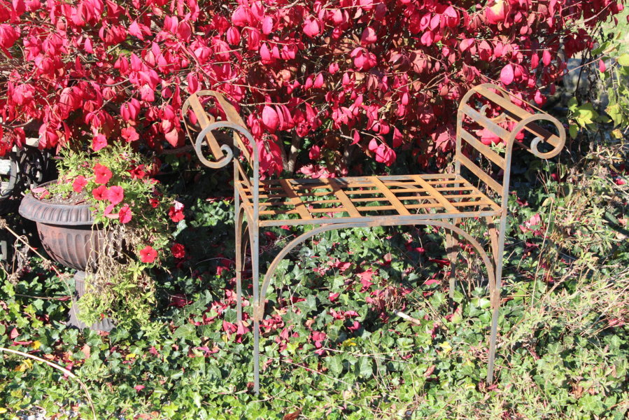 Wrought Iron Small Kings Bench