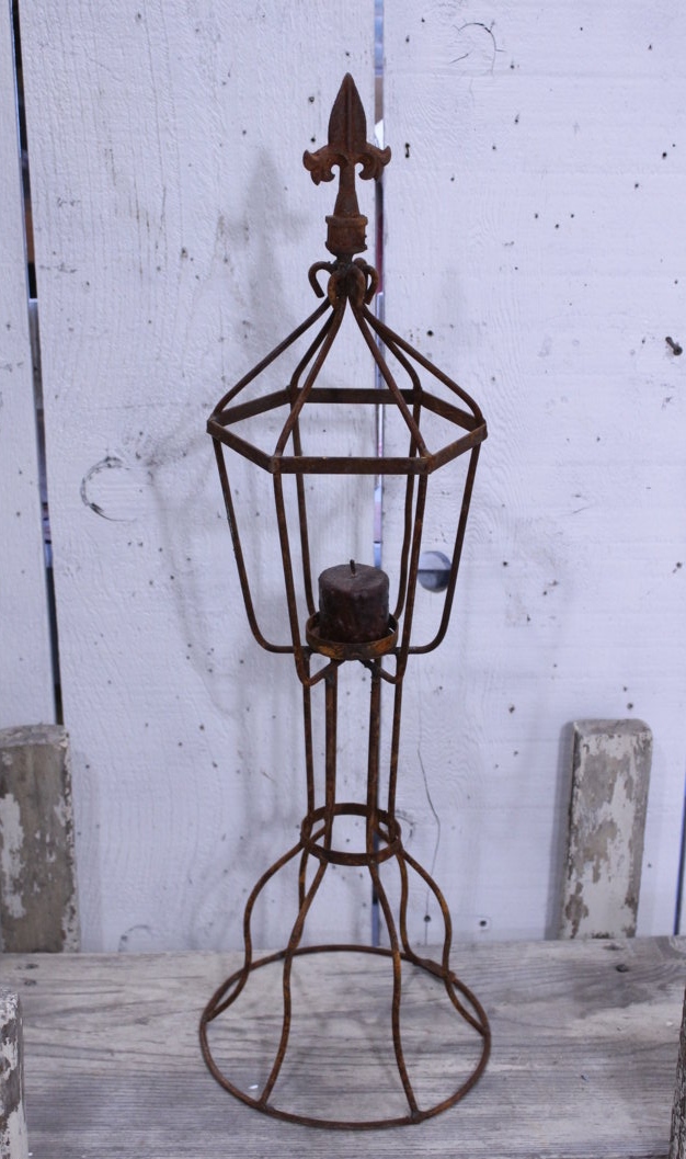 Wrought Iron Small Candle Stand Candelabra Lighting