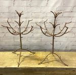 Wrought Iron Small Tree to Hold Jewelry or Collectible Ornaments