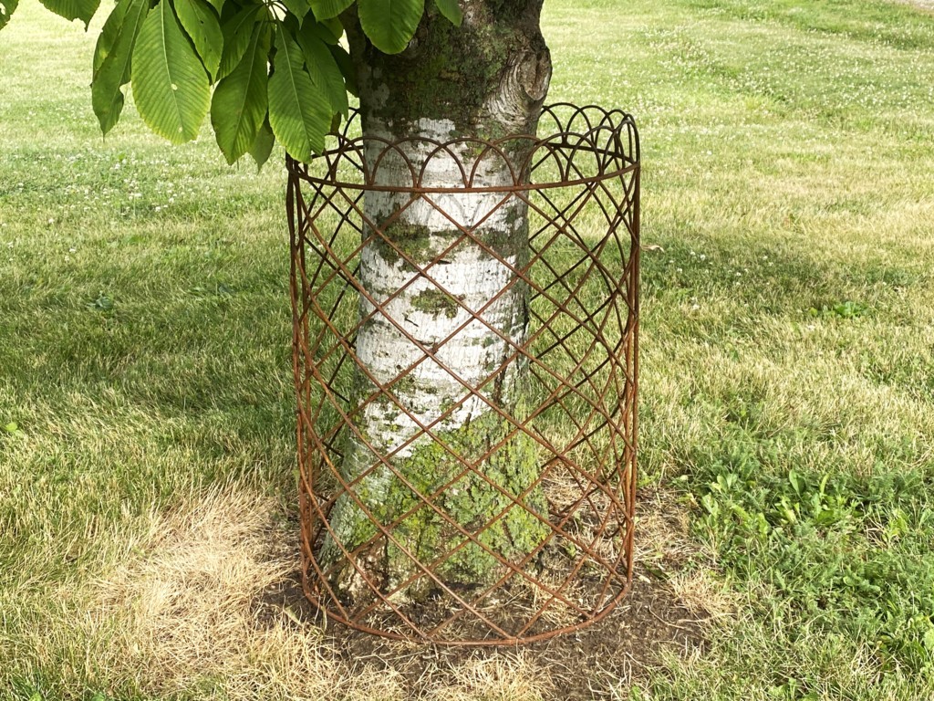 Wrought Iron Tree Surround Fence Decorative Edging
