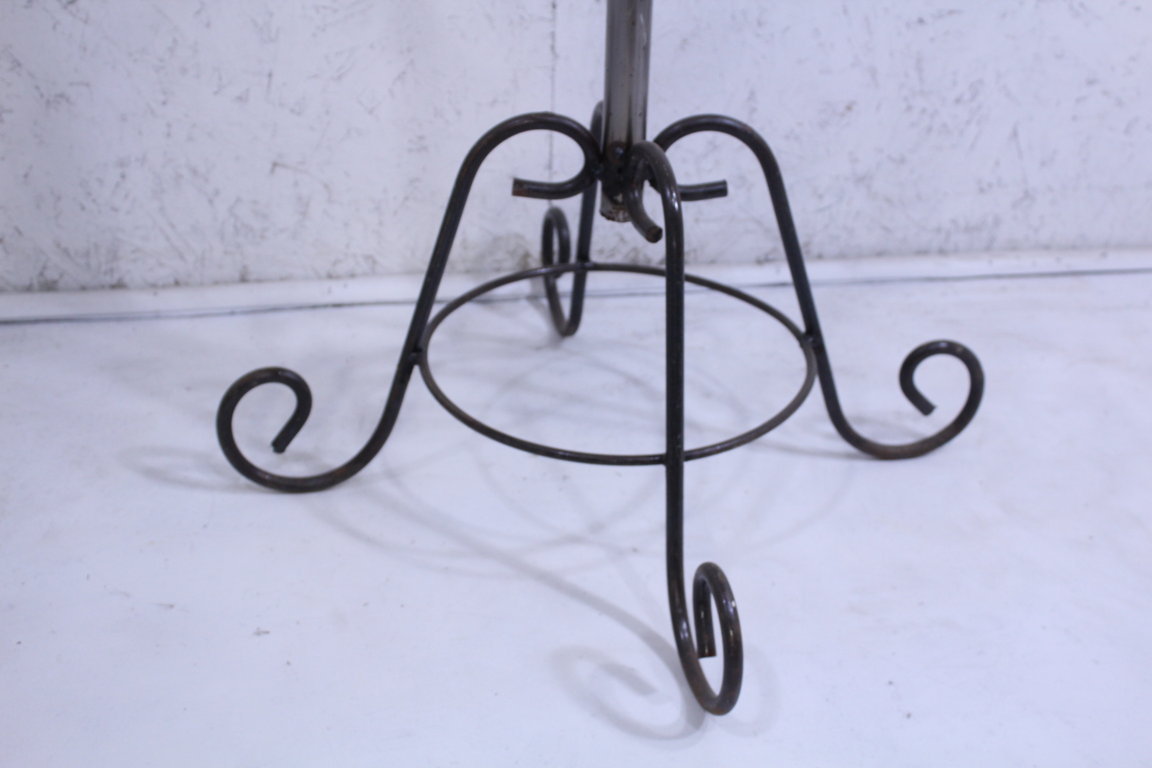 Wrought Iron Tree with Baskets Flower Plant Stand