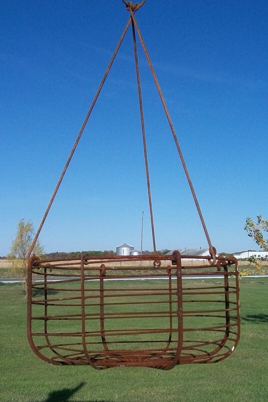 Wrought Iron Victorian Hanging Baskets in 3 Sizes
