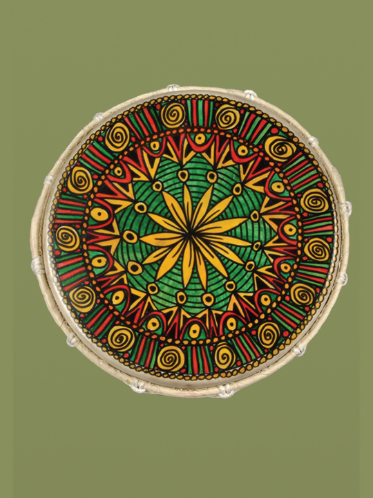 12" Frame Drum Hand Painted