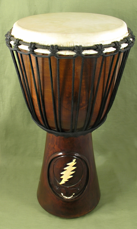 Grateful Dead Djembe Drums - Sageman Drums