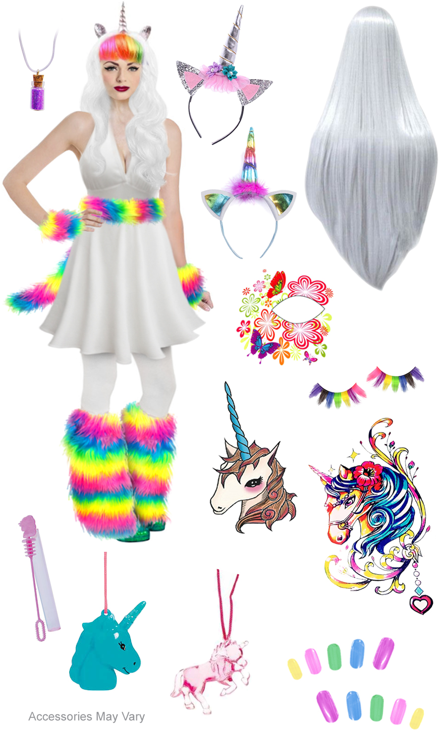 SALE! Sexy White Unicorn Plus Size Supersize Costume XL 1x 2x 3x 4x 5x ...