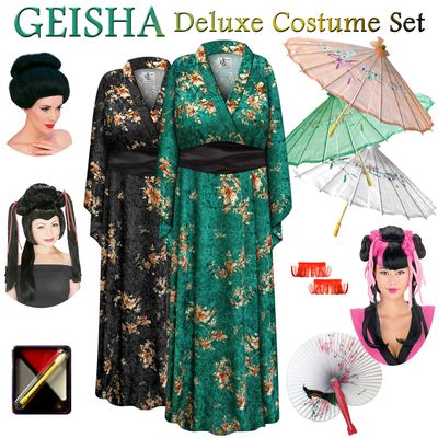 From the Far East! Geisha Girl Plus Size Costumes