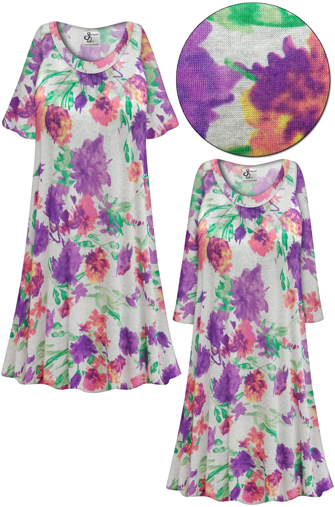 SOLD OUT! SALE! Customizable Plus Size LIGHT WEIGHT Pretty in Purple ...