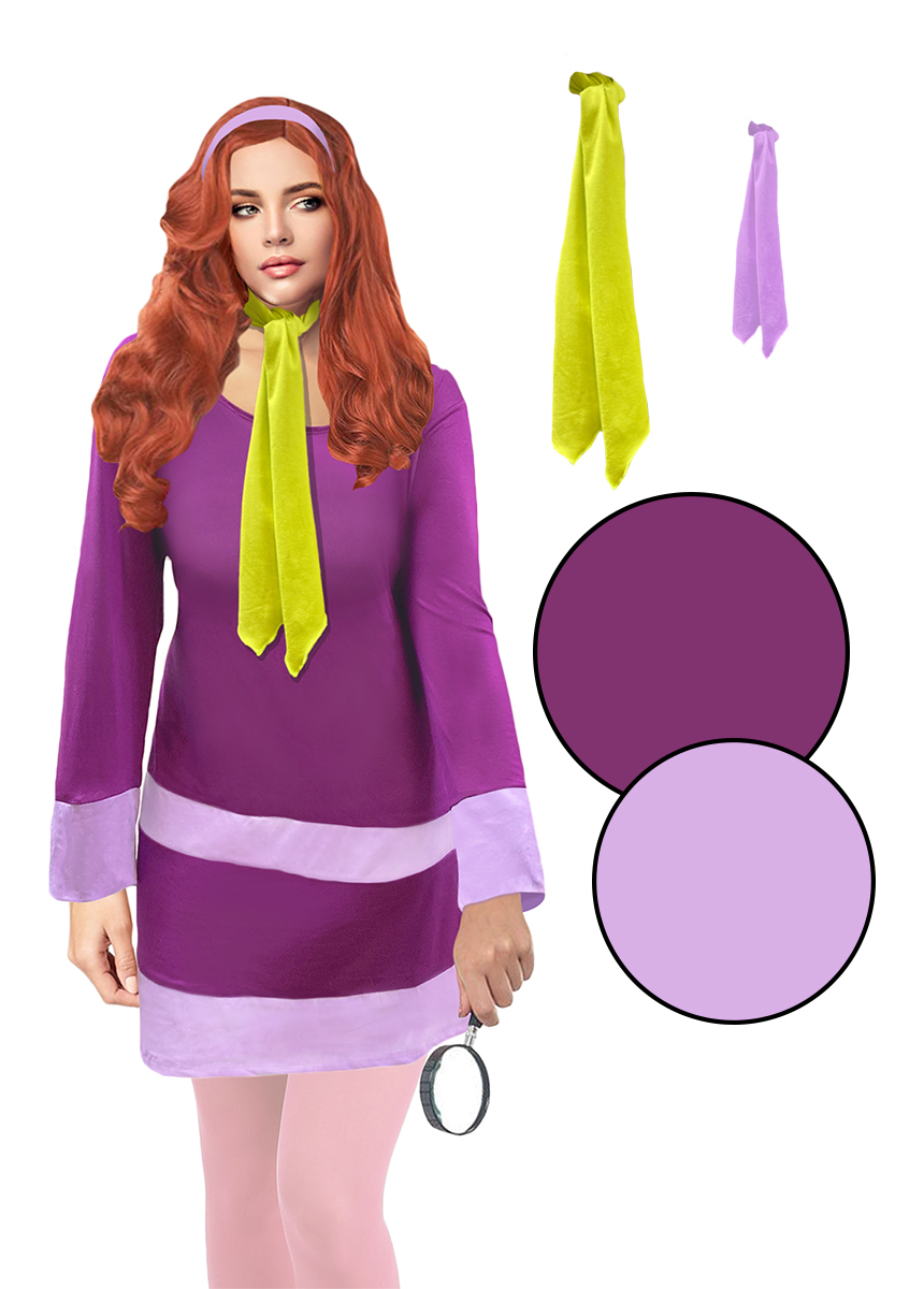 Plus Size Daphne Costume Available in sizes L XL 1x 2x 3x 4x 5x 6x 7x 8x 9x