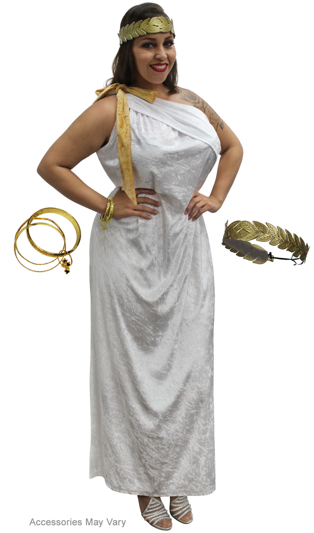 SALE Plus Size Greek Goddess Halloween Costume Lg XL 0x 1x 2x 3x 4x 5x