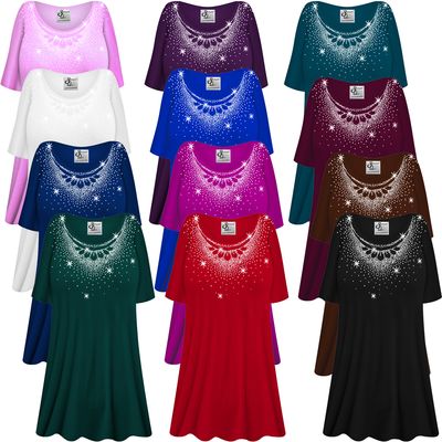 Casual Tops, Blouses & Tunics in Plus Size & Supersize 0x 1x 2x 3x 4x ...