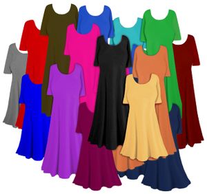 Plus Size Princess Cut Dresses