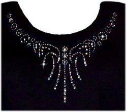 Plus Size Rhinestone & Glitter Shirts 0x 1x 2x 3x 4x 5x 6x 7x 8x 9x ...