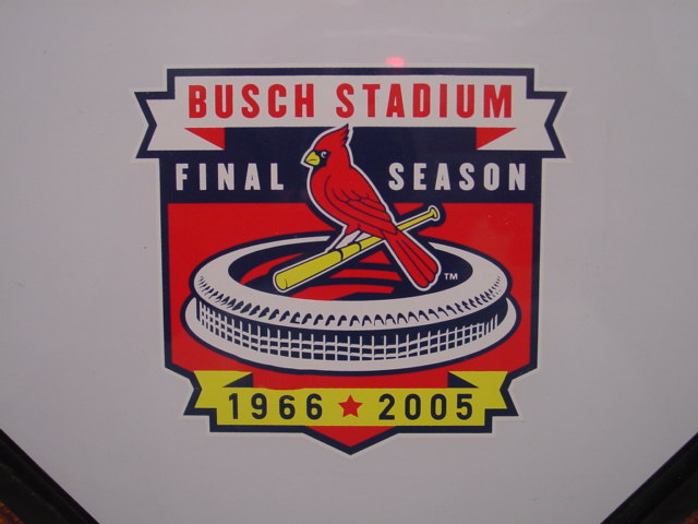 Busch Stadium Final Season 1966-2005 Home Plate