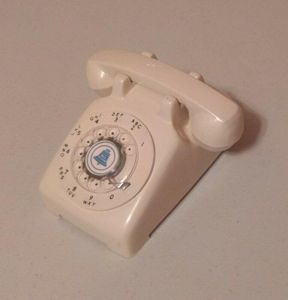 Rotary Dial Desk Telephone "Salesman Sample"