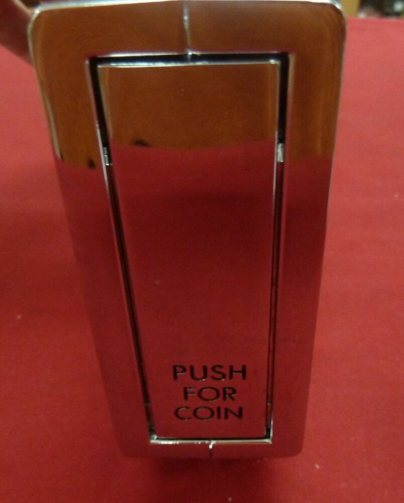 Single Slot Chrome Coin Return