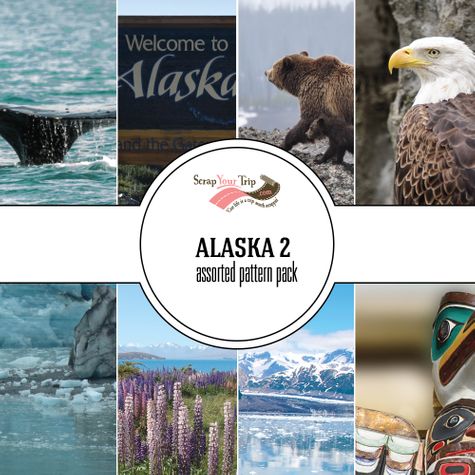 Alaska 2 Assorted 12 x 12 Paper Pack