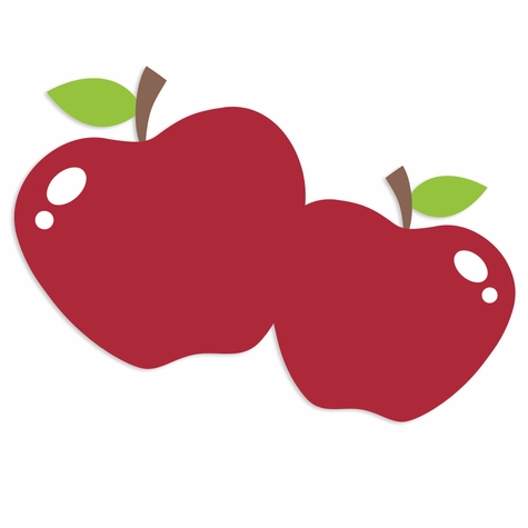 Apple Picking: Apples Laser Die Cut