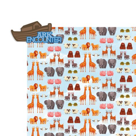 Ark Encounter 2 Piece Laser Die Cut Kit