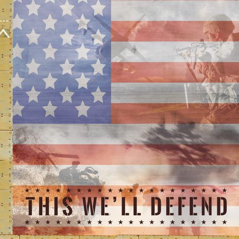 Armed Forces: Army 12 x 12 Paper