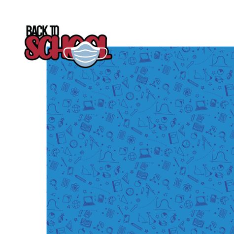 Back to School: Back to School 2 Piece Laser Die Cut Kit