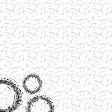 Band: Music 12 x 12 Paper