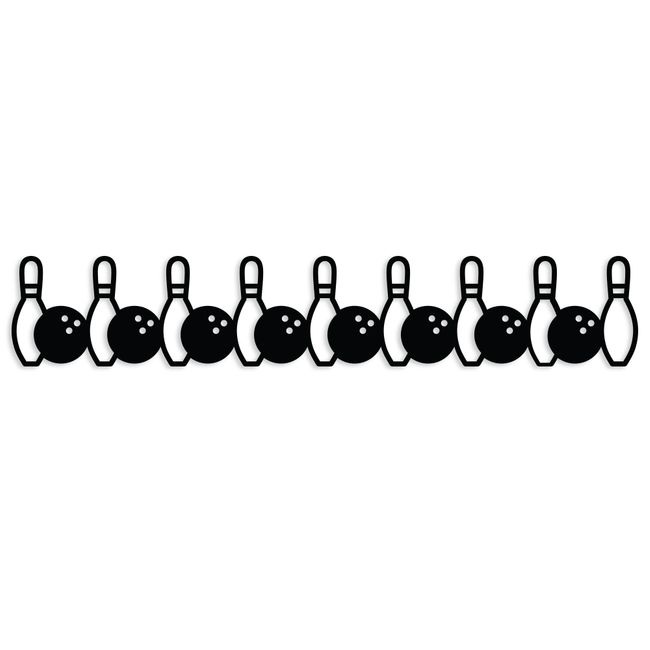 Bowling Border Clipart