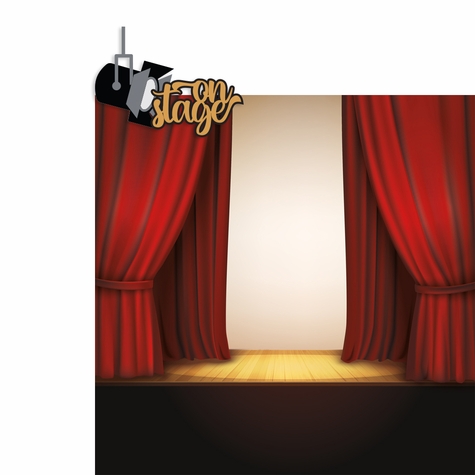 Broadway: On Stage 2 Piece Laser Die Cut Kit