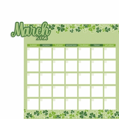 Calendar Scrapbooking