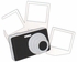 Camera And Photo Frames Page Corner Laser Die Cut