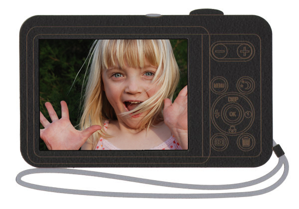 Camera Photo Frame Laser Die Cut