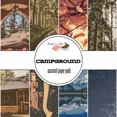 Camping and Great Outdoors Scrapbooking