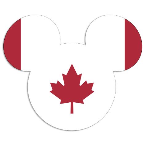 Canada mouse head Laser Die Cut