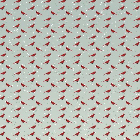 Cardinal: Joy 12 x 12 Paper