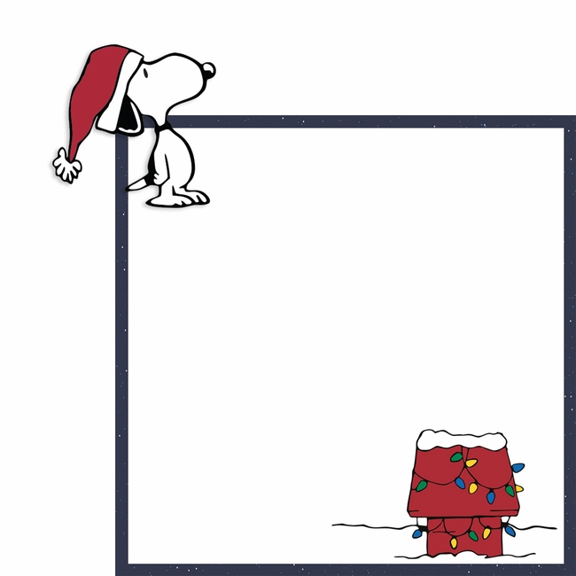 Charlie Brown: Snoopy 2 Piece Laser Die Cut Kit