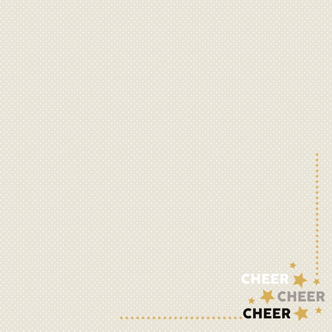 Cheer: Cheer Loud 12 x 12 Paper