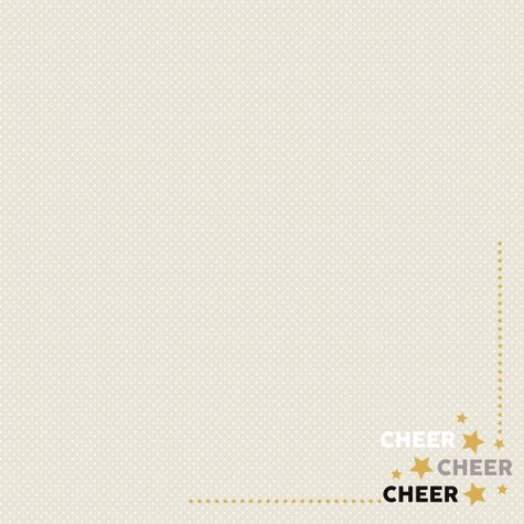 Cheer: Cheer Loud 12 x 12 Paper