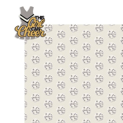 Cheer: This Girl 2 Piece Laser Die Cut Kit