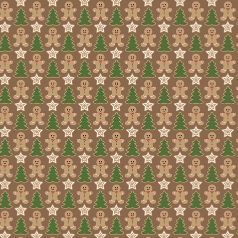 Christmas Baking: Merry and Sweet 12 x 12 Paper